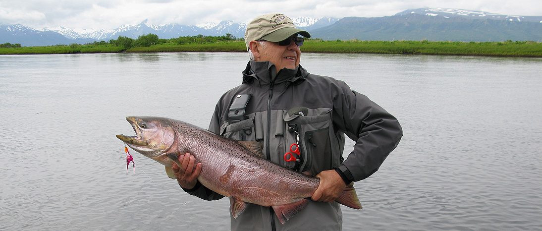 Península de Alaska - La Mejor Pesca del Salmón Coho en Alaska